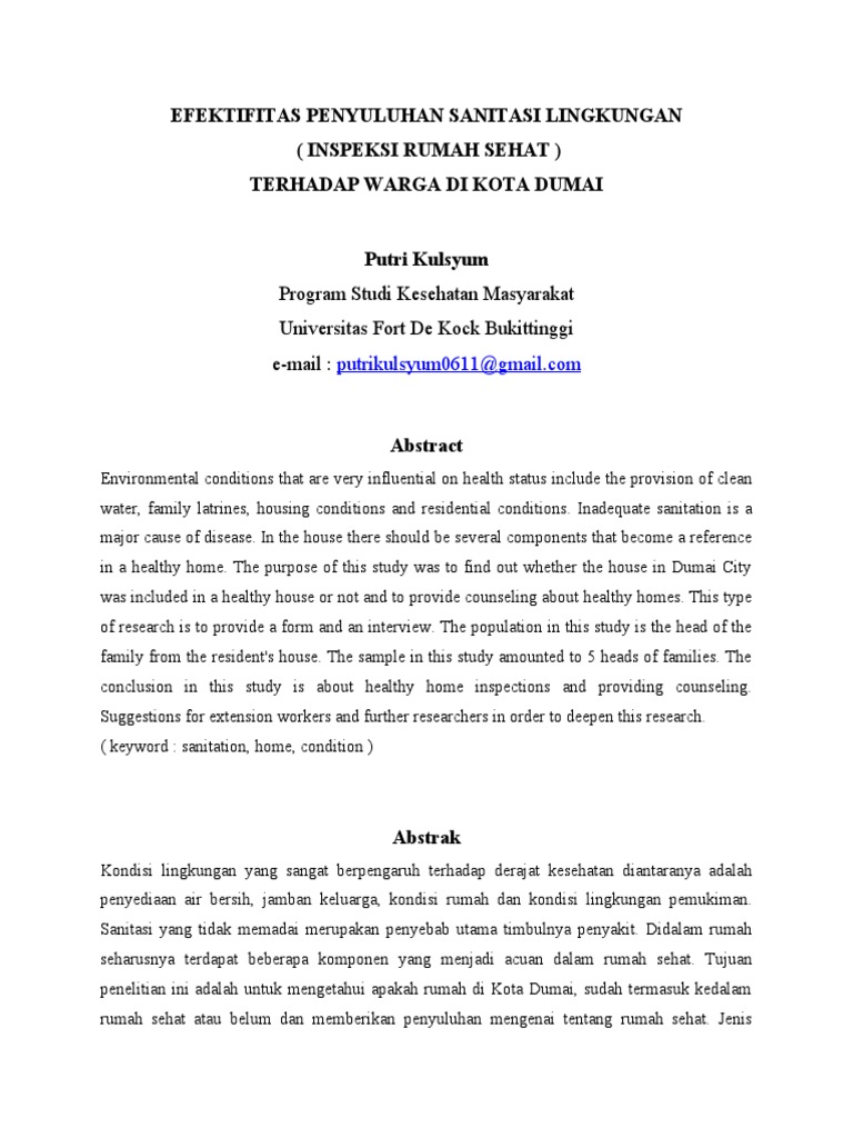 Manuskrip Rumah Sehat | PDF | Kesehatan Holistik | Sains & Matematika