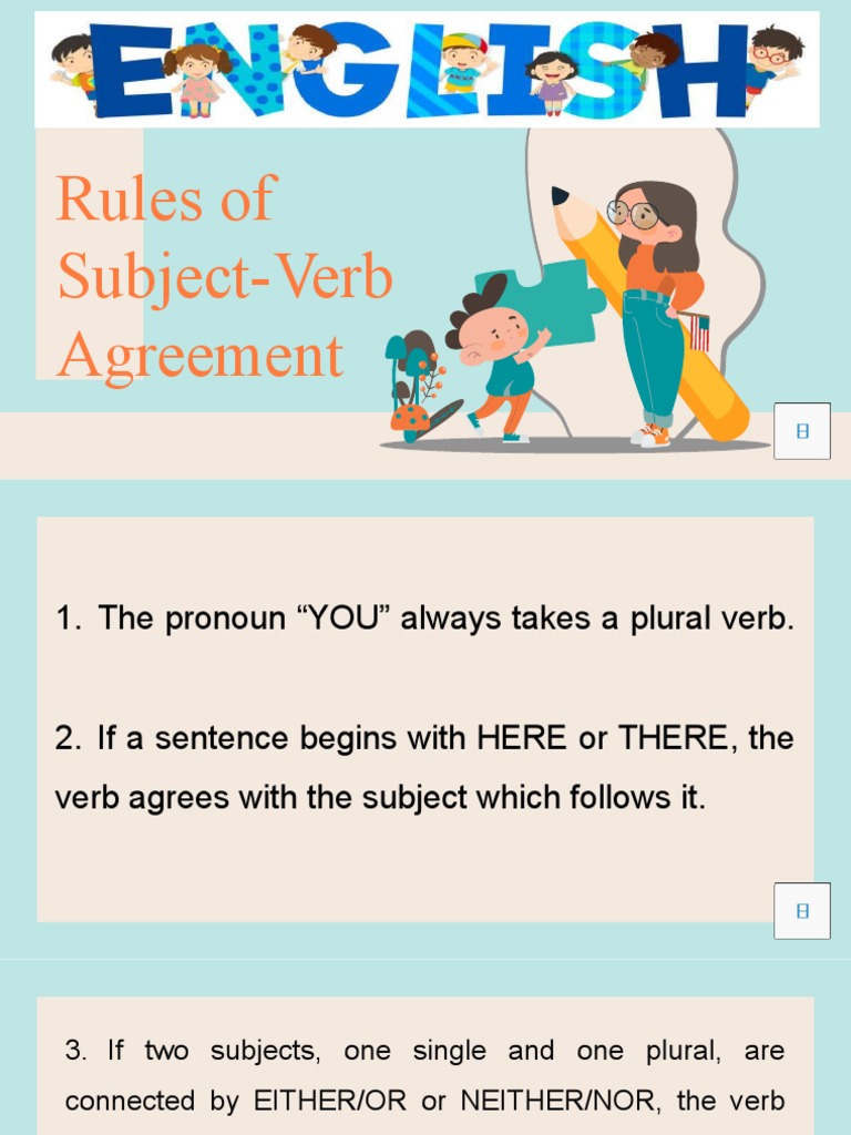 Subject Verb Agreement | PDF