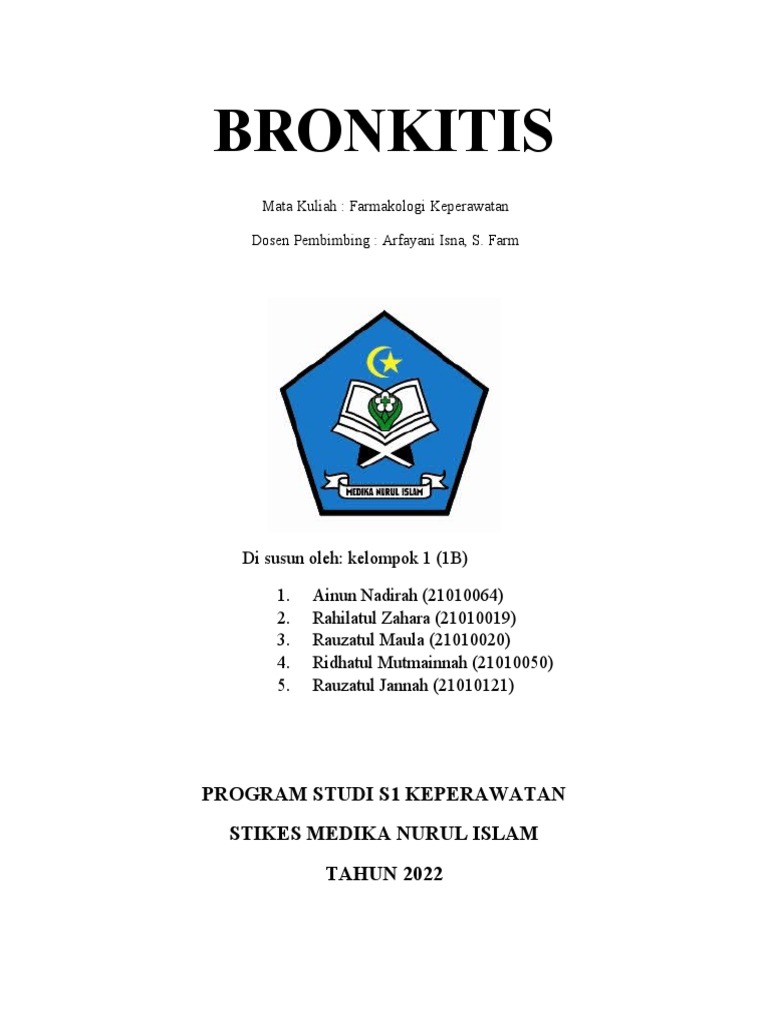 Panduan Bronkitis untuk Mahasiswa Keperawatan | PDF | Pengembangan Diri