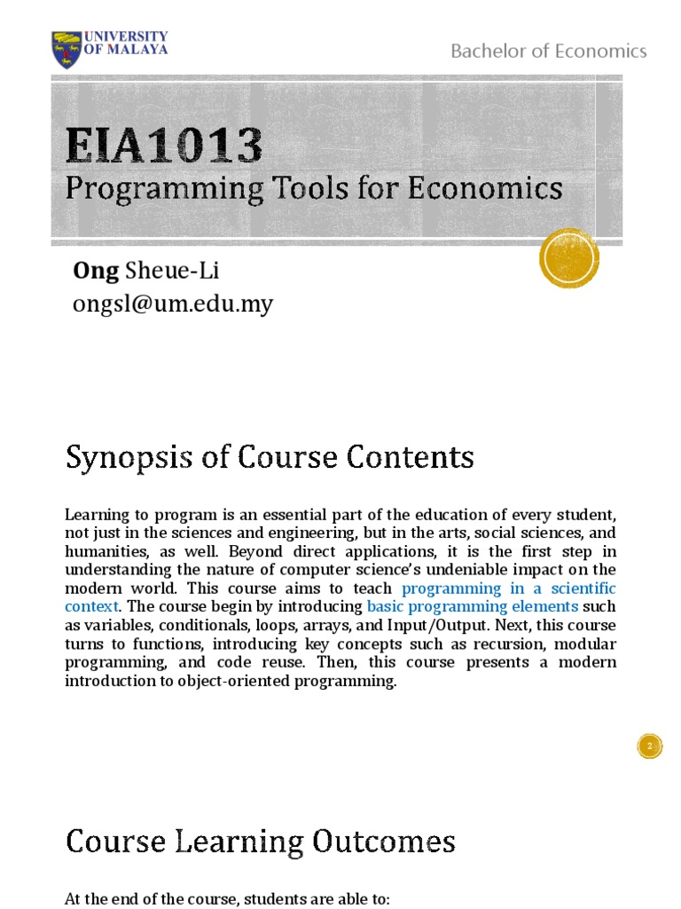 Topic 1 - Intro To Basics | PDF | Computer Programming | Programming