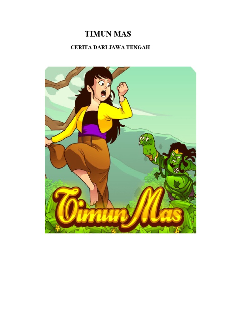 Legenda Timun Mas dari Jawa Tengah | PDF