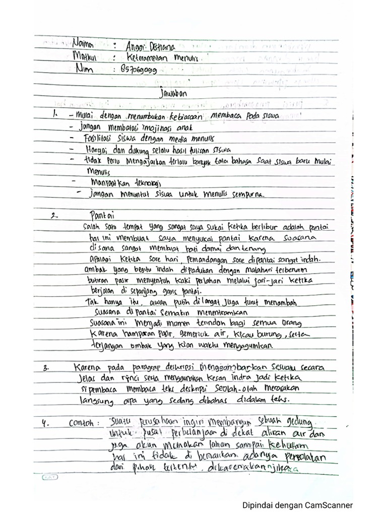 Tugas 2 Keterampilan Menulis Pdf