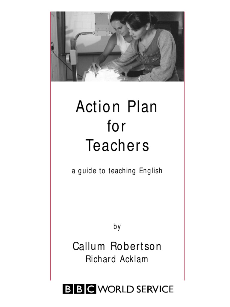 Action Plan For Teachers | PDF | Lesson Plan | Teachers