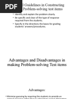 Guidelines For Writing Matching Type Test Items PDF | PDF ...