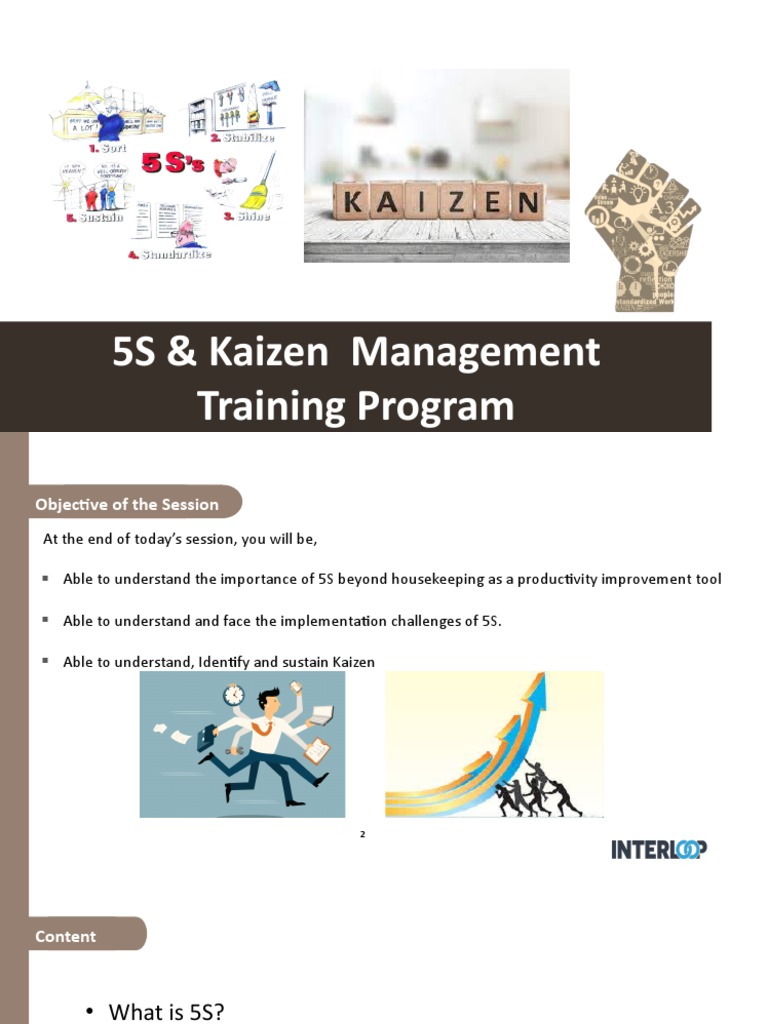 5S Implementation Kaizen Mindset | PDF