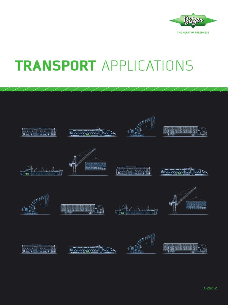 A-250-2 Transport Applications | PDF | Refrigerator | Bus