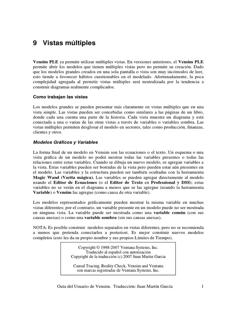 Vensim 9 PDF | PDF | Ecuaciones