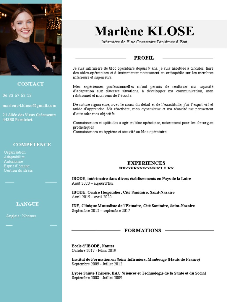 98 Modele CV Aide Soignant | PDF | Allaitement | Soins de santé