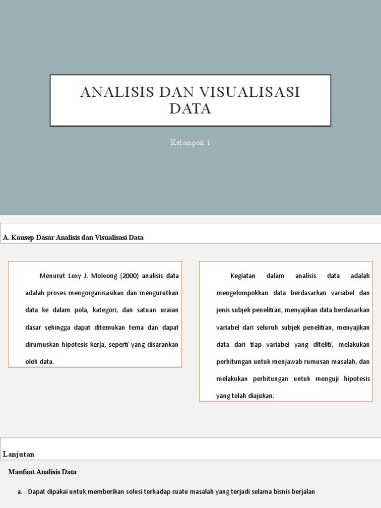 Kelompok 1 - Analisis Dan Visualisasi Data | PDF | Seni