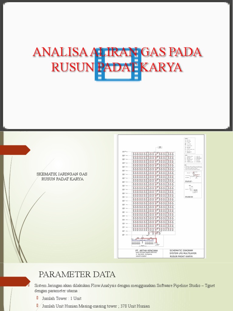 Analisa Aliran Gas Pada Rusun Padat Karya | PDF