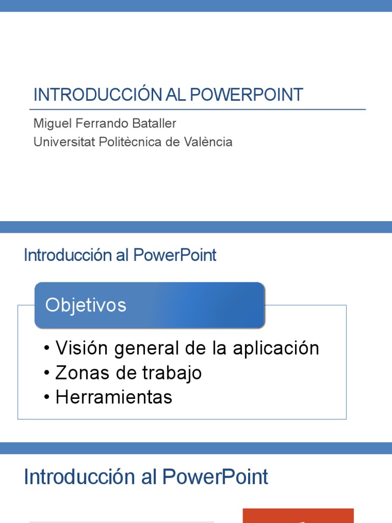 Introducción A PowerPoint | PDF