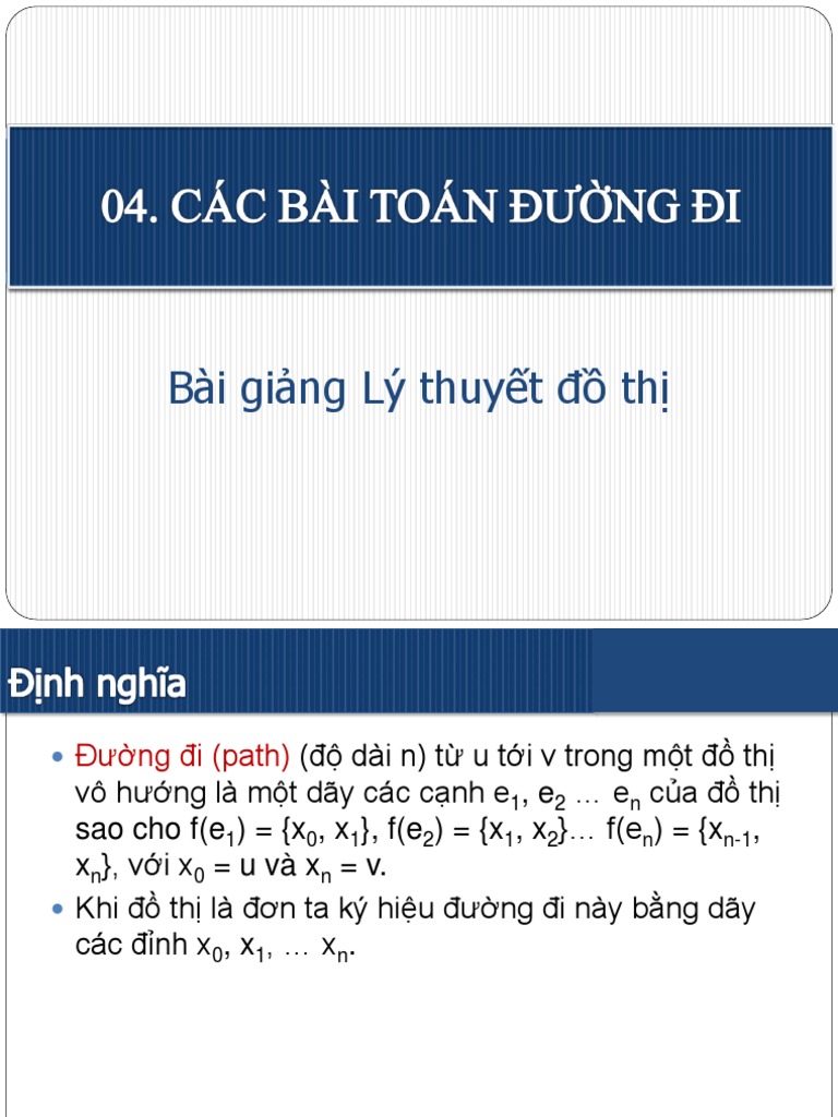 LTDT - Bai 04 - Duong Di | PDF