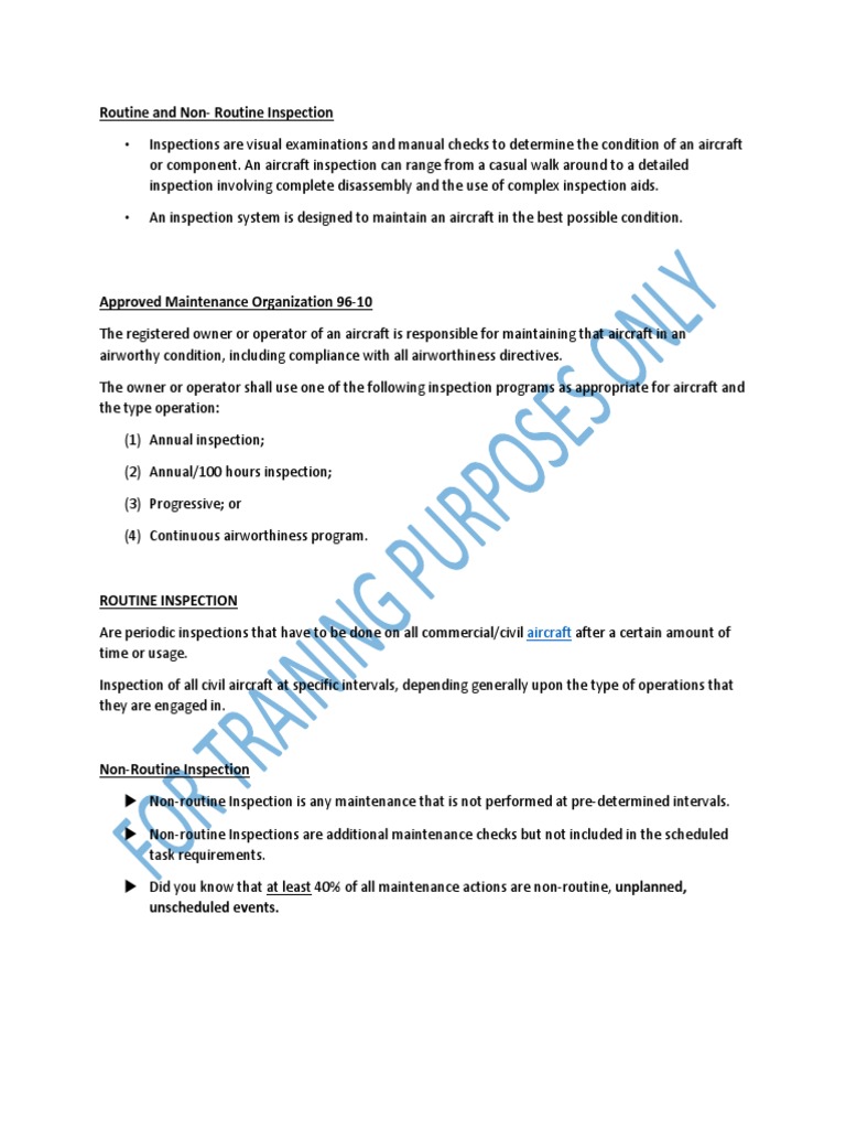 Routine and Non ROUTine Hau Handouts | PDF | Internal Combustion Engine ...