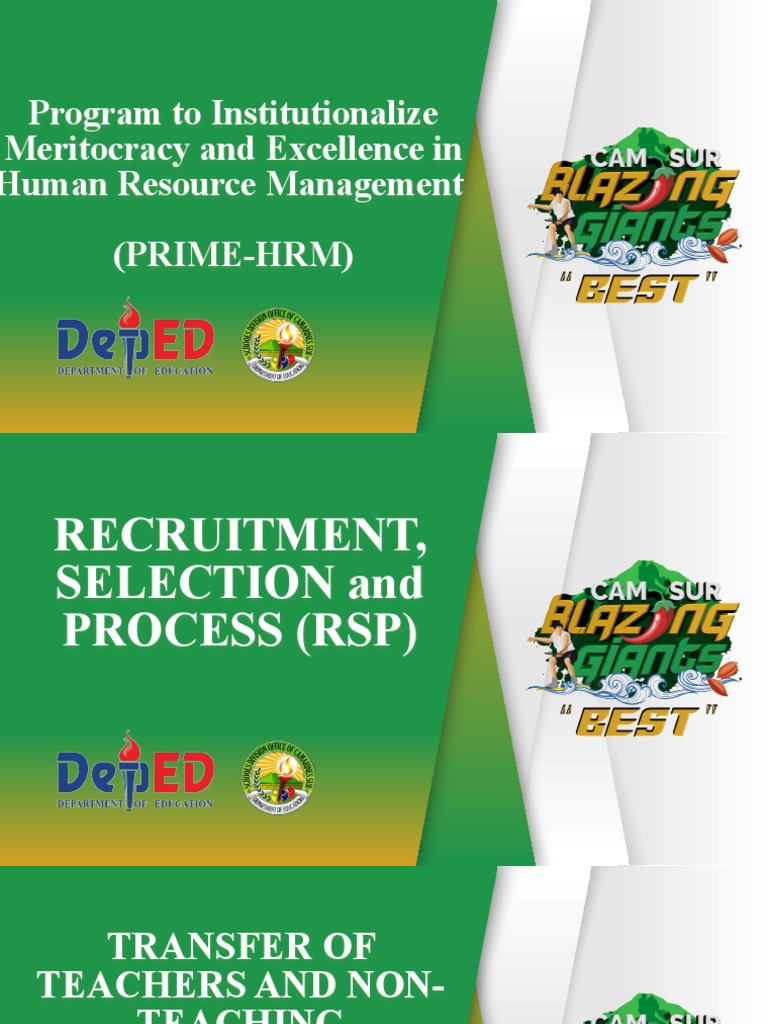 Guidelines for Teacher Transfers in DepEd | PDF | Teachers