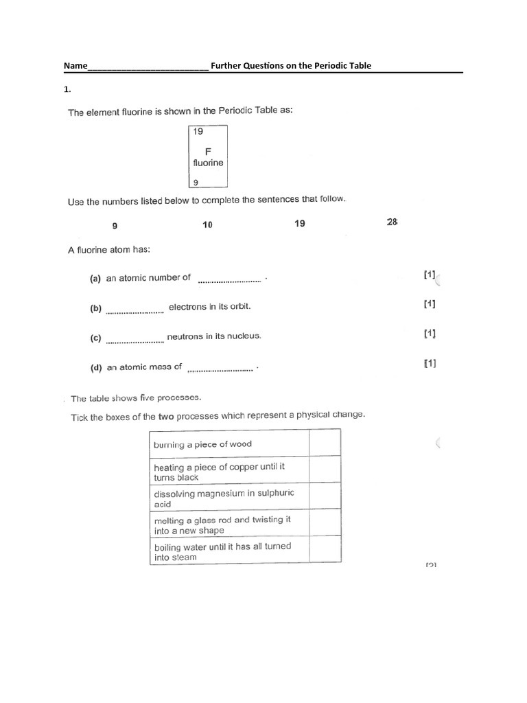 Further Questions | PDF