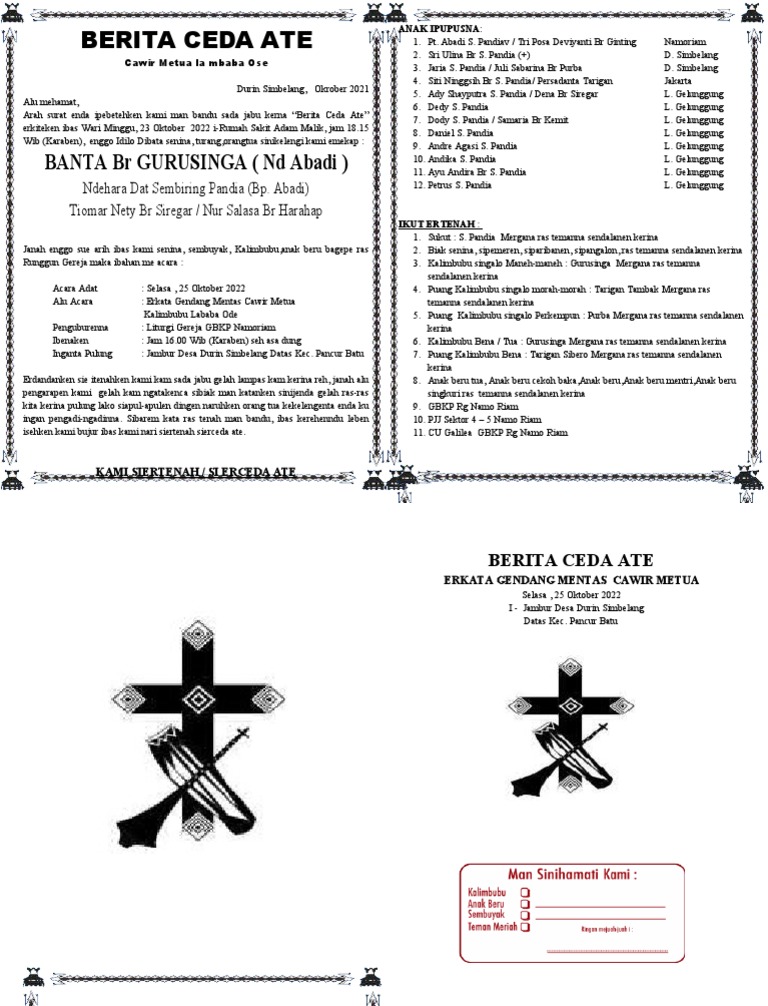 Berita Ceda Ate Tiga | PDF