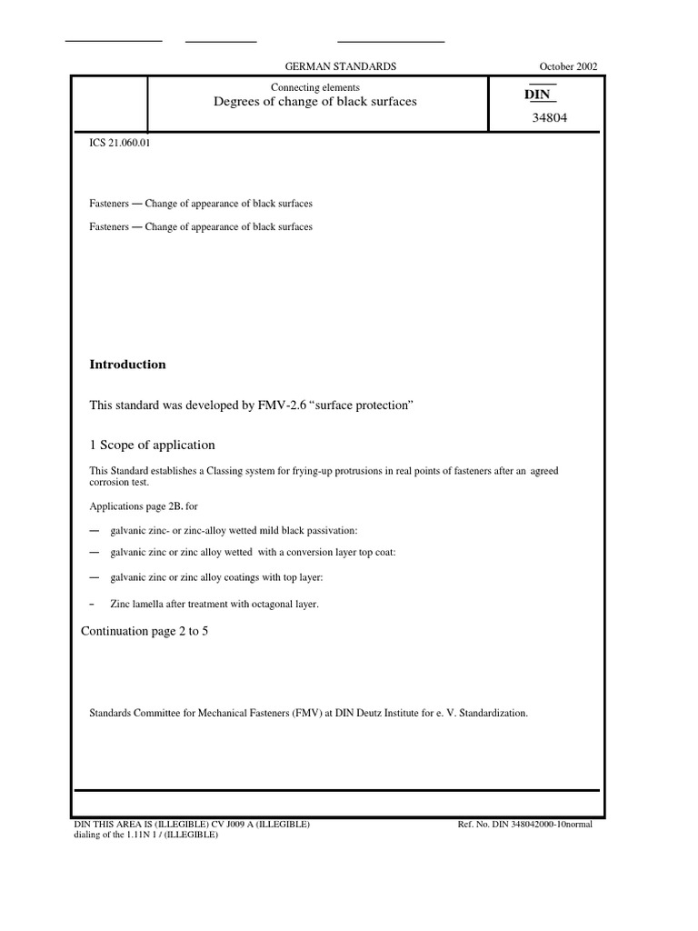 xDIN ISO 34804-2002.10-EN | PDF | Corrosion | Zinc