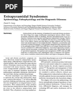 ESRS: Extrapyramidal Symptom Scale | PDF | Neurological Disorders ...