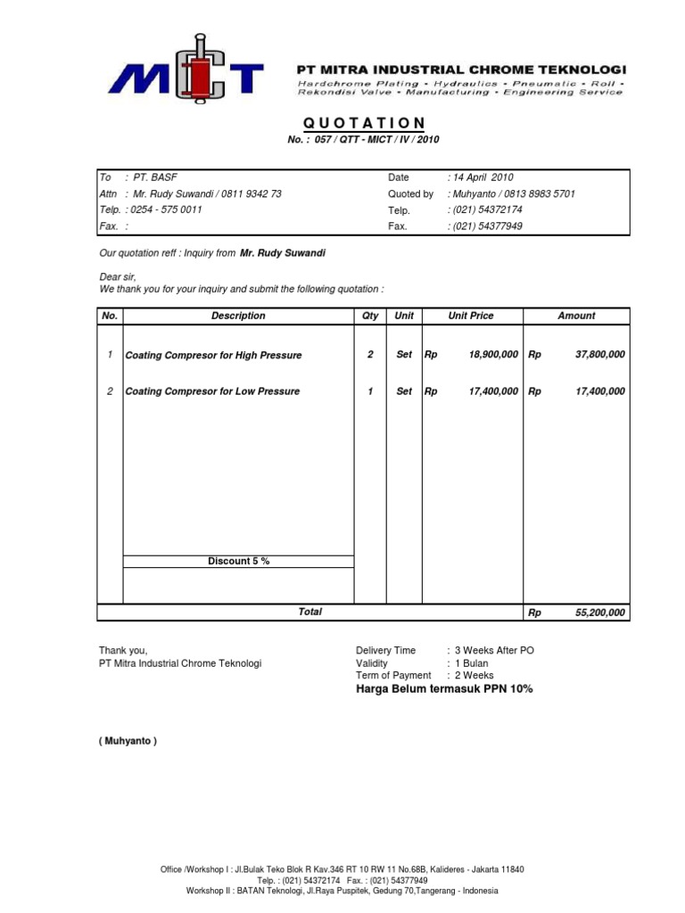 Basf QTT Mict-057-Iv-2010 | PDF