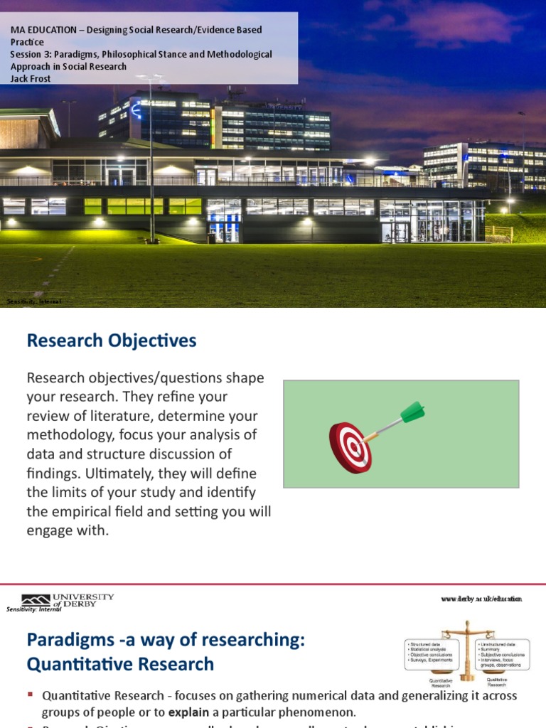 Designing Social Research Session 3 Summer 2022 | PDF | Quantitative ...