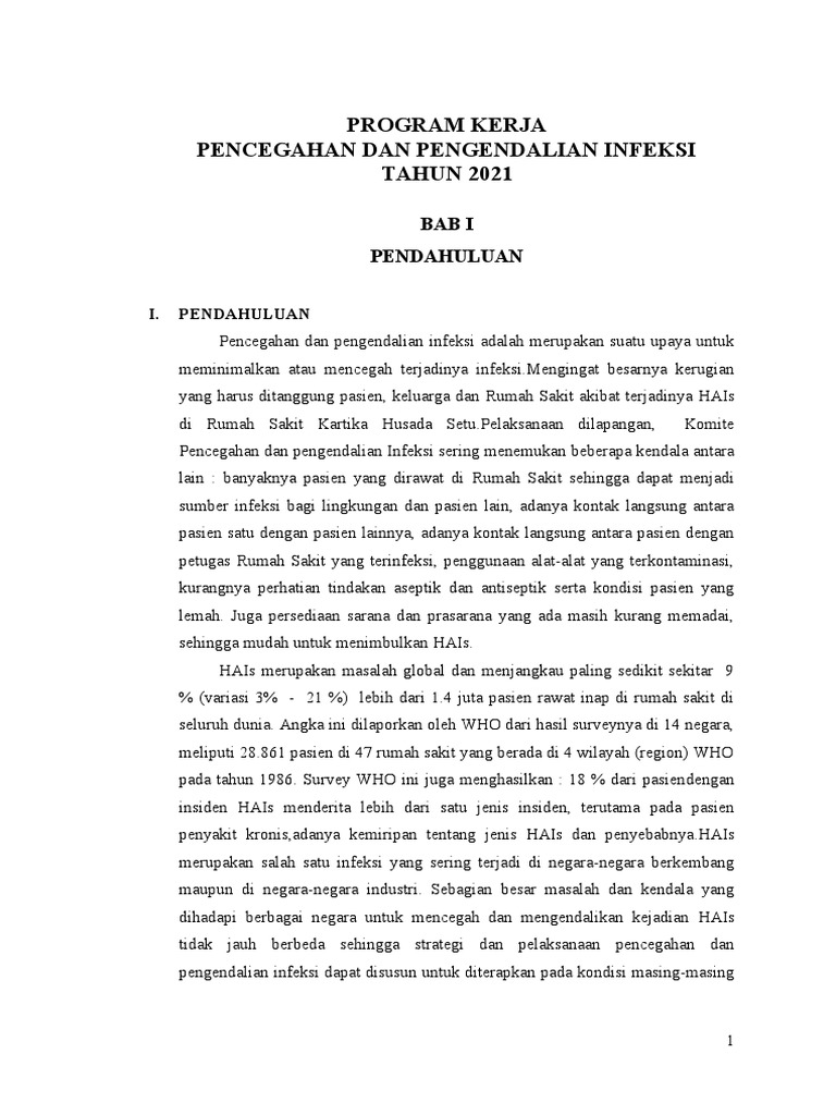 Laporan Program - Kerja Ppi 2021 | PDF