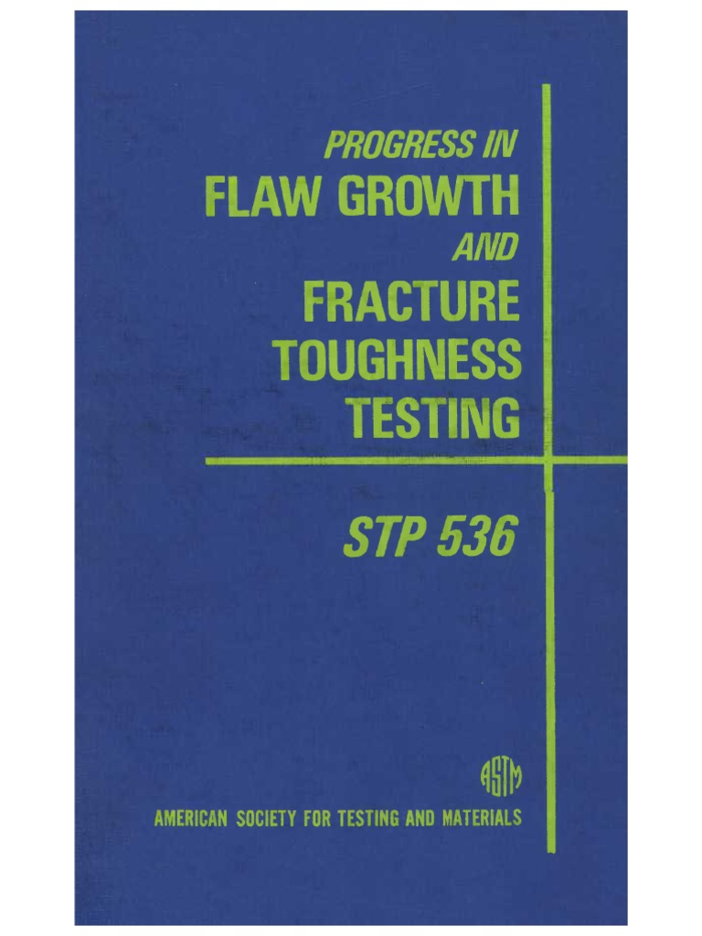 STP 536-1973 | PDF | Fracture Mechanics | Fracture