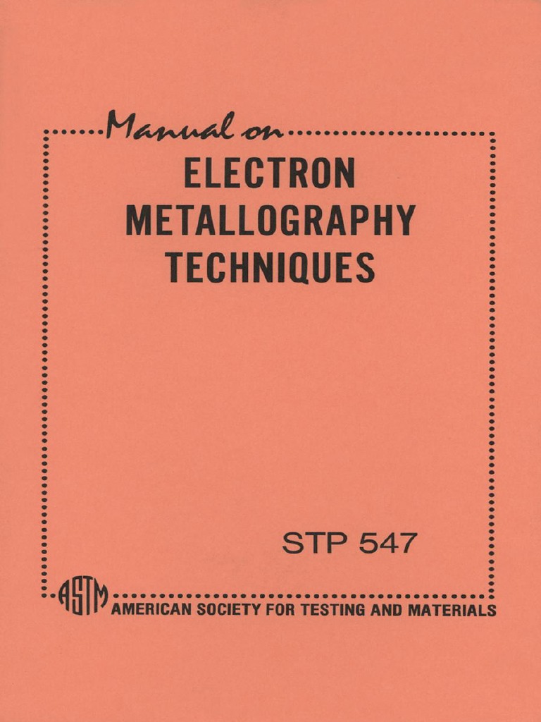STP 547-1973 | PDF | Chemistry | Materials Science