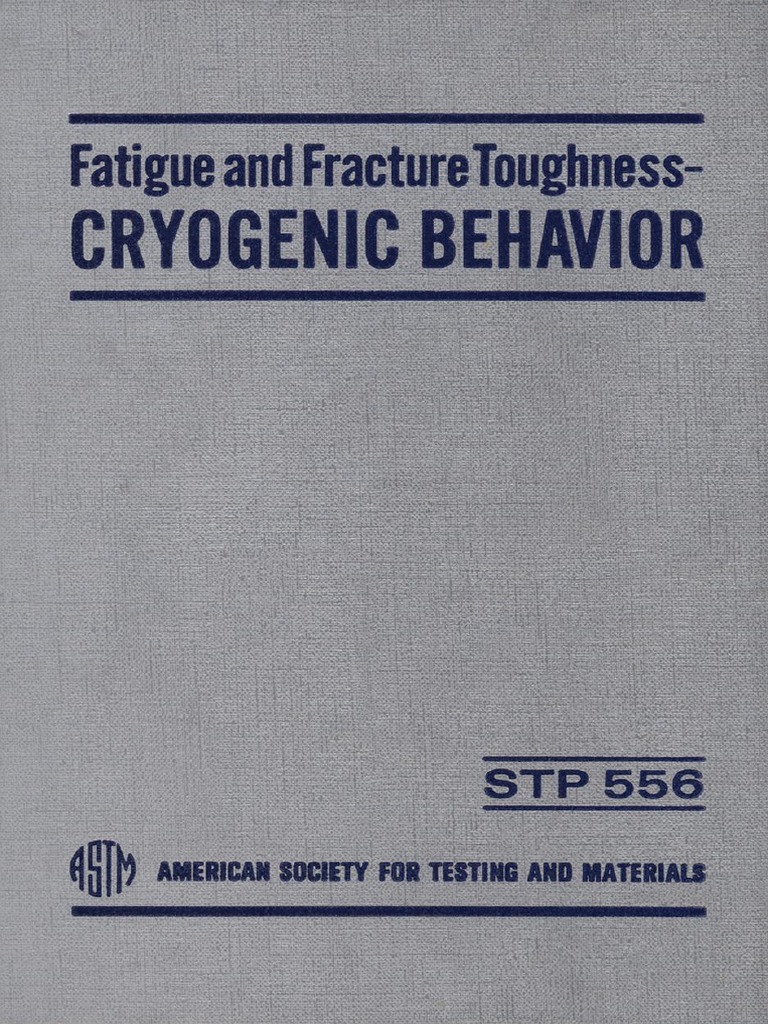 STP 556-1974 | PDF | Heat Treating | Fracture
