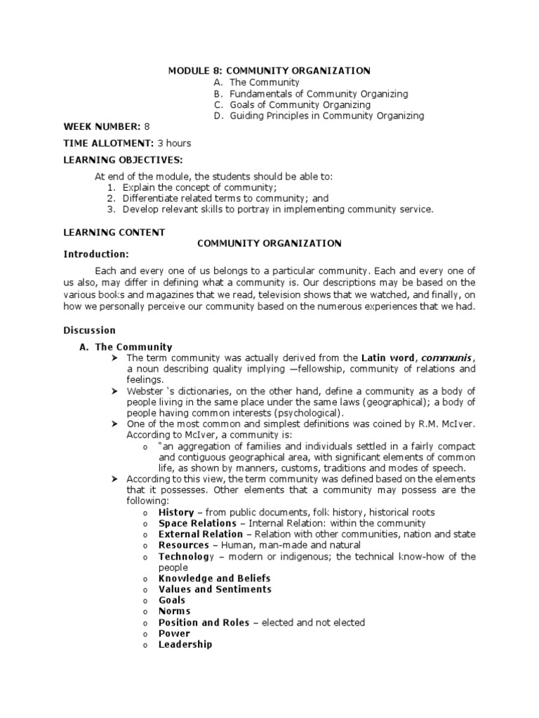 NSTP - 12 Week 8 - National Service Training Program 2 | PDF ...