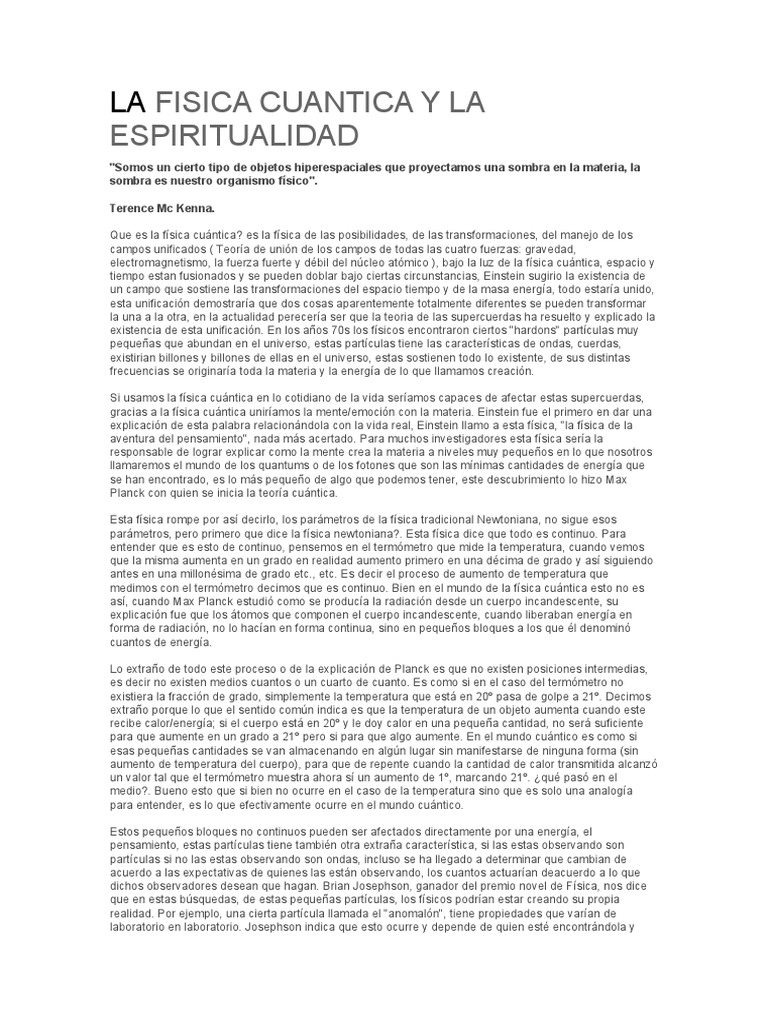 Cuantica | PDF