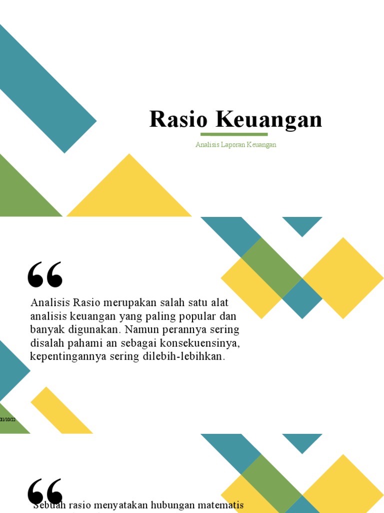 Analisis Rasio Keuangan Perusahaan | PDF | Pengelolaan Keuangan & Uang