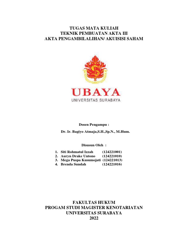 Akta Tpa 3 Fix | PDF