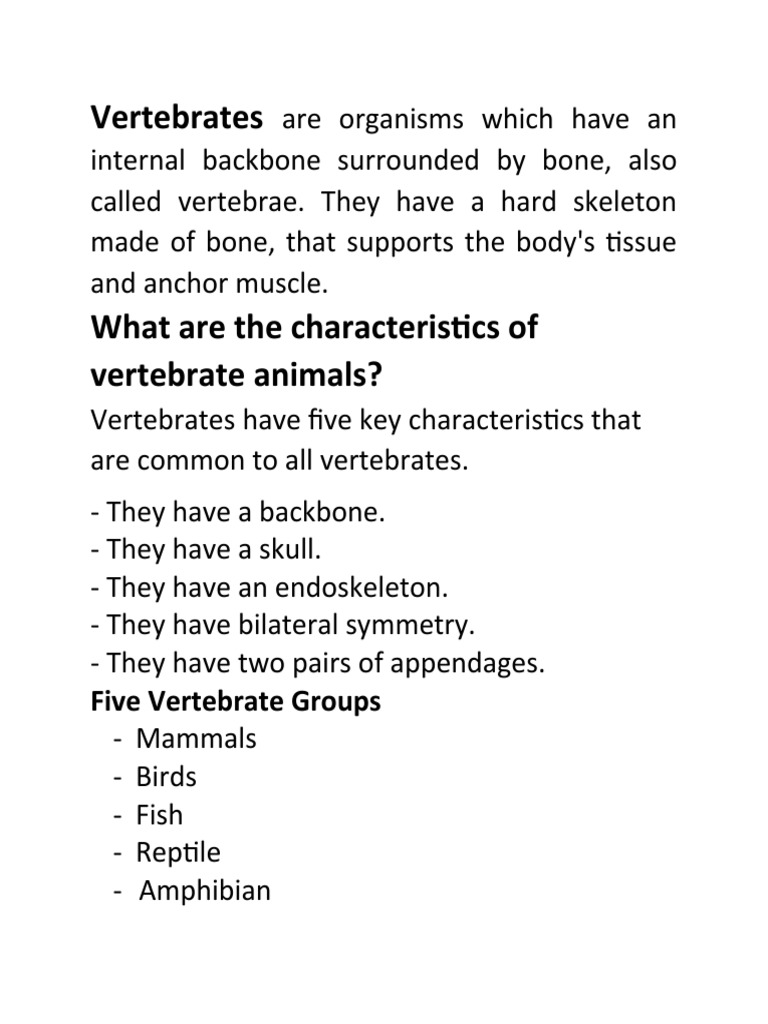 Project Science | PDF | Invertebrate | Skeleton