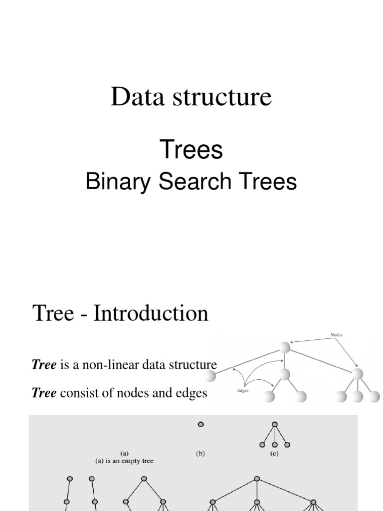 Binary Search Trees Pdf Data Management Algorithms And Data Structures
