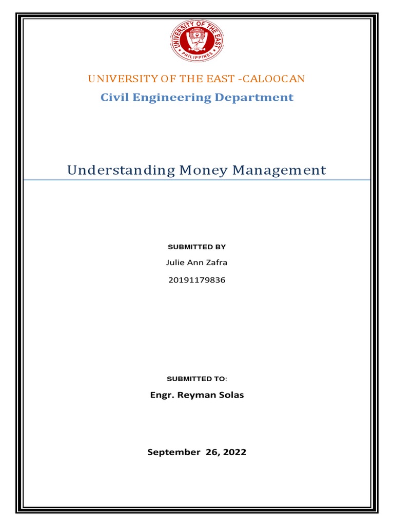 Understanding Money Management | PDF | Interest | Annual Percentage Rate
