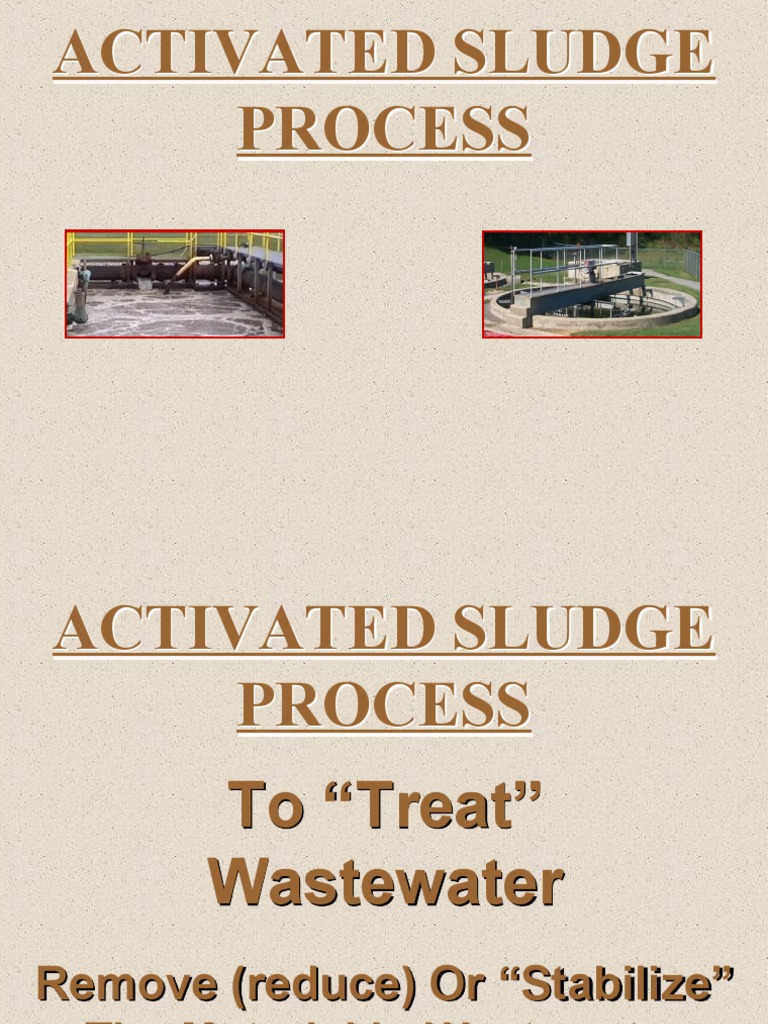 Activated Sludge Process | PDF | Sewage Treatment | Environmental Engineering