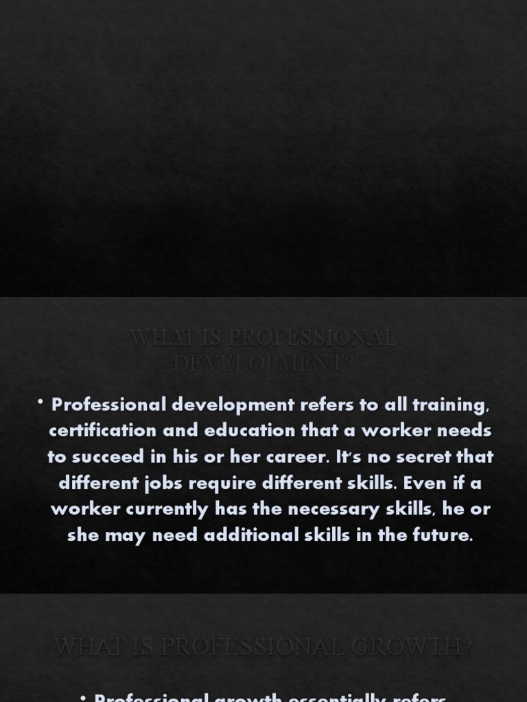 Maximizing Your Career Potential A Comprehensive Guide To Professional Development And Growth