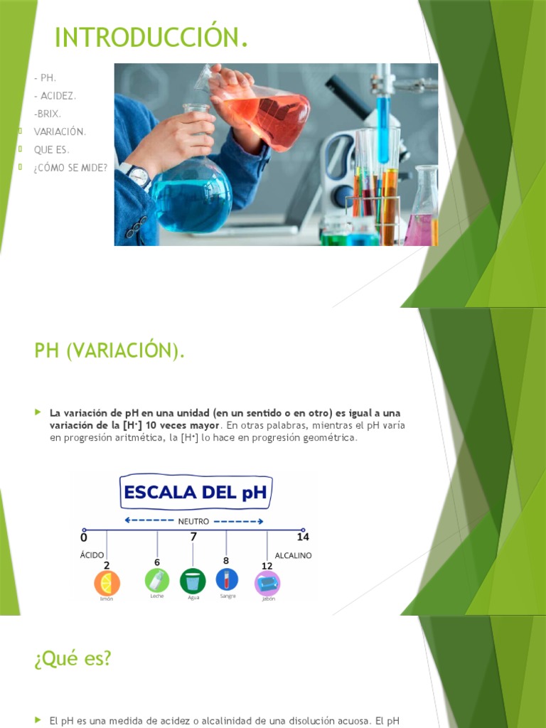 PH, Acidez, Grados Brix | PDF | Ph | Valoración