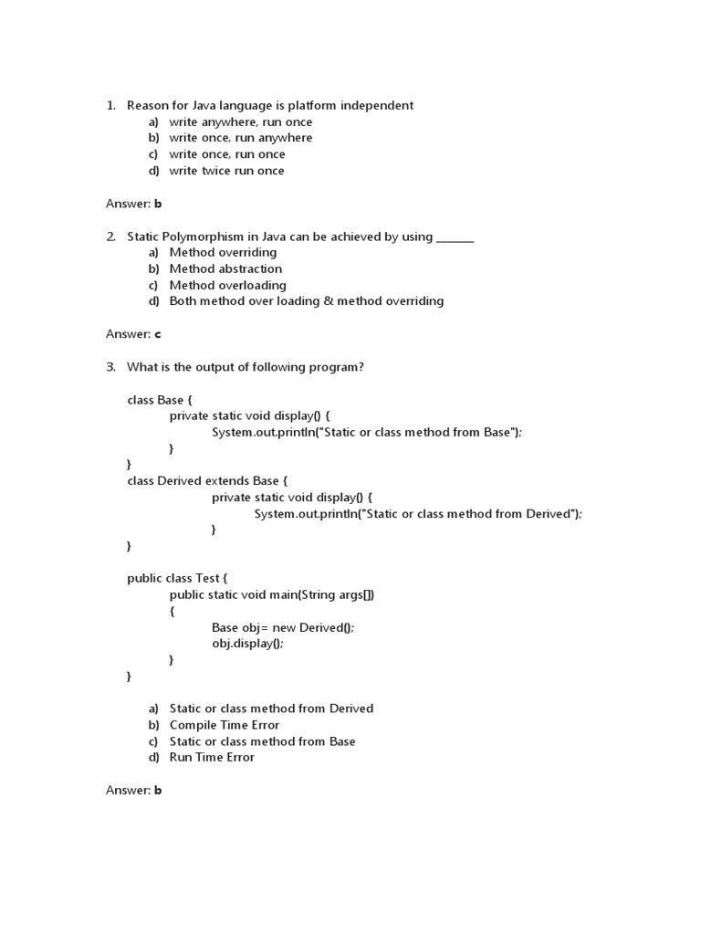 Day 2 Quiz Pdf Method Computer Programming Class Computer Programming