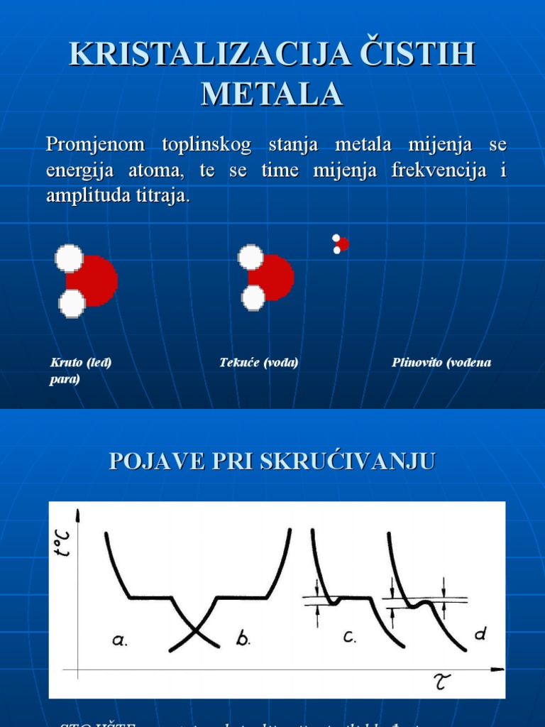 Kristalizacija Metala | PDF