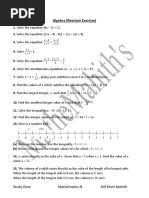 Maths Form 1 - Final Exam Paper 2 | PDF