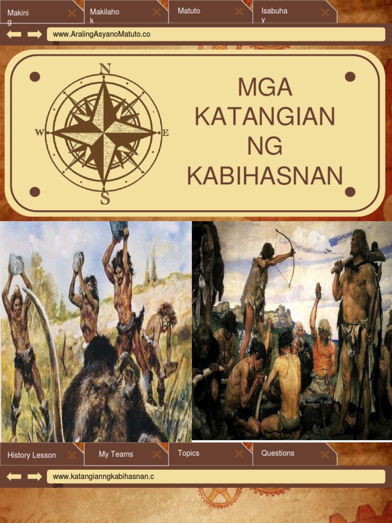 Aralin 5 Konsepto at Katangian NG Kabihasnan | PDF