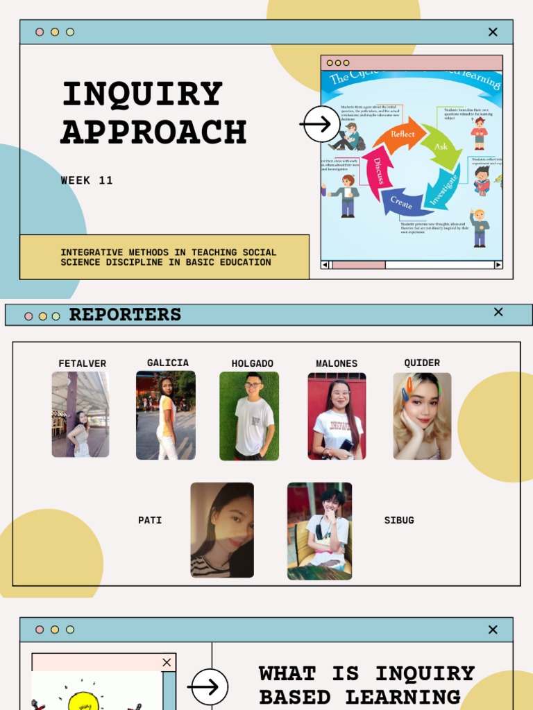 Inquiry Approach | Download Free PDF | Inquiry Based Learning | Learning
