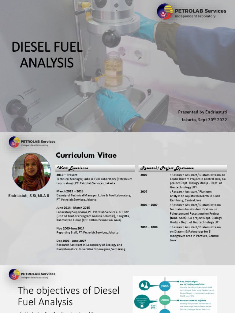 Diesel Fuel Analysis | PDF | Biodiesel | Diesel Fuel