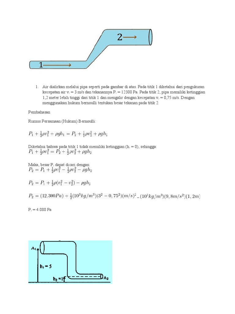 Soal Bernoulli | PDF | Metode & Bahan Ajar | Sains & Matematika