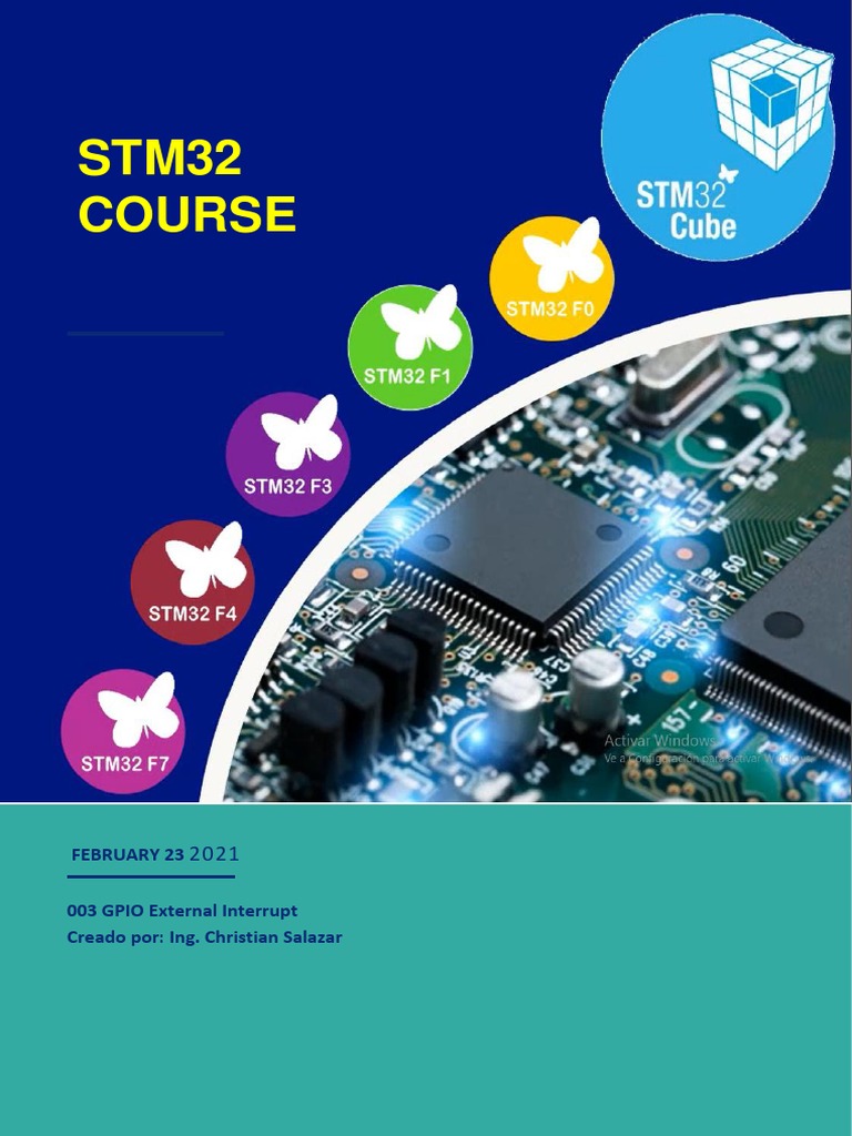Configuring An External Interrupt On The Stm32f429 Discovery Board Using The Hal Drivers Pdf