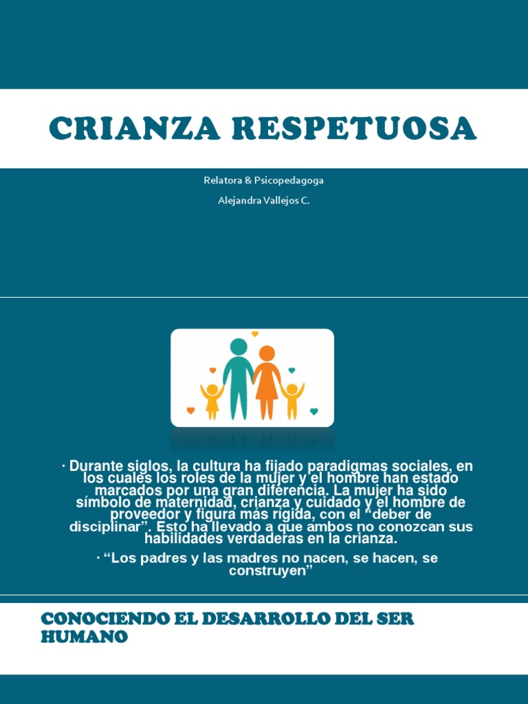 Crianza Respetuosa | PDF | Derechos de los niños | Aprendizaje