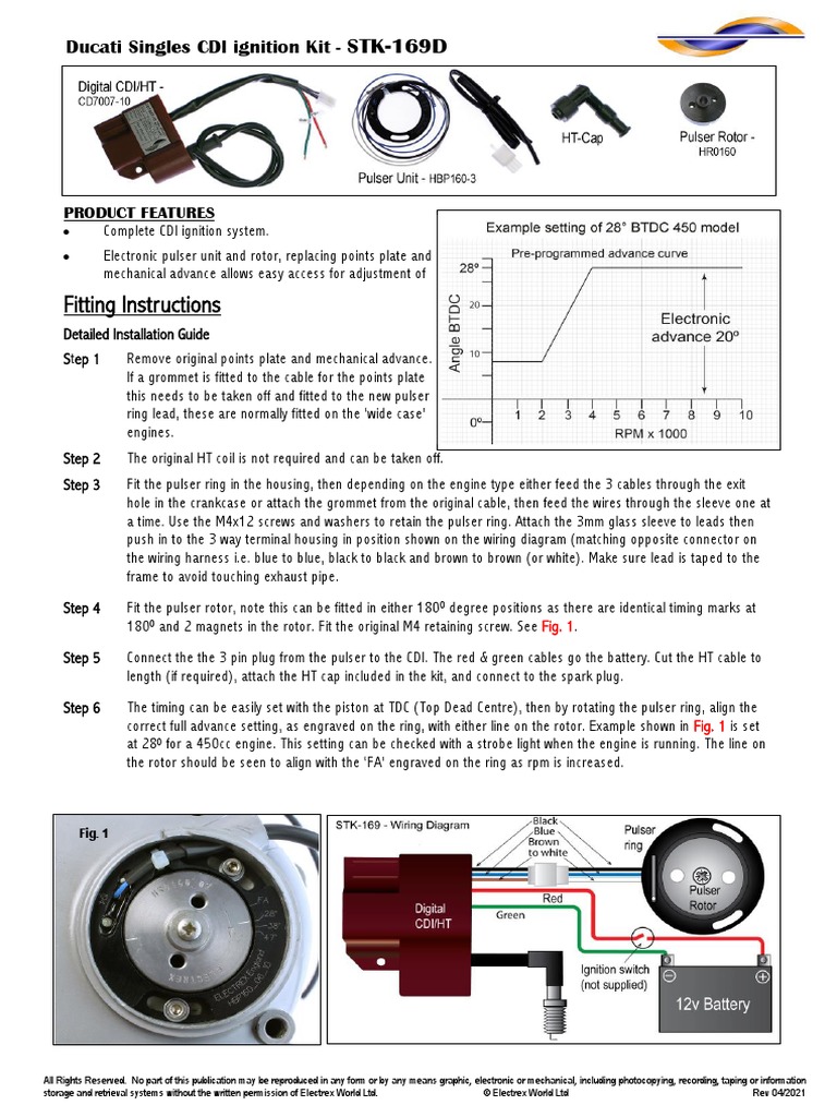 STK 169D | PDF | Electrical Connector | Ignition System