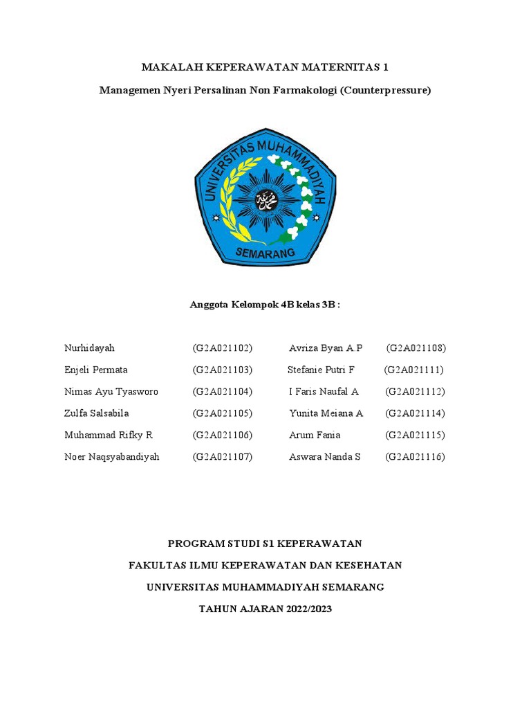 Makalah Manajemen nyeri-KEL 4B | PDF