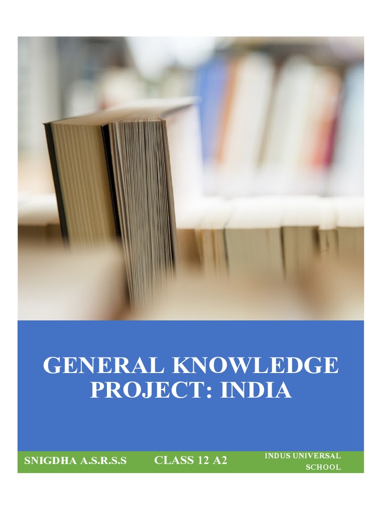 G.K Project | PDF | South Asia